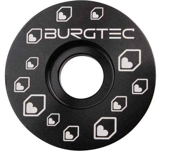 Burgtec Top Cap Black(Excludes Bolt) – Shredshed.co.za